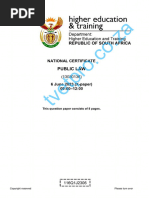 PUBLIC LAW N6 Lectures Guide | PDF | Appeal | Magistrate