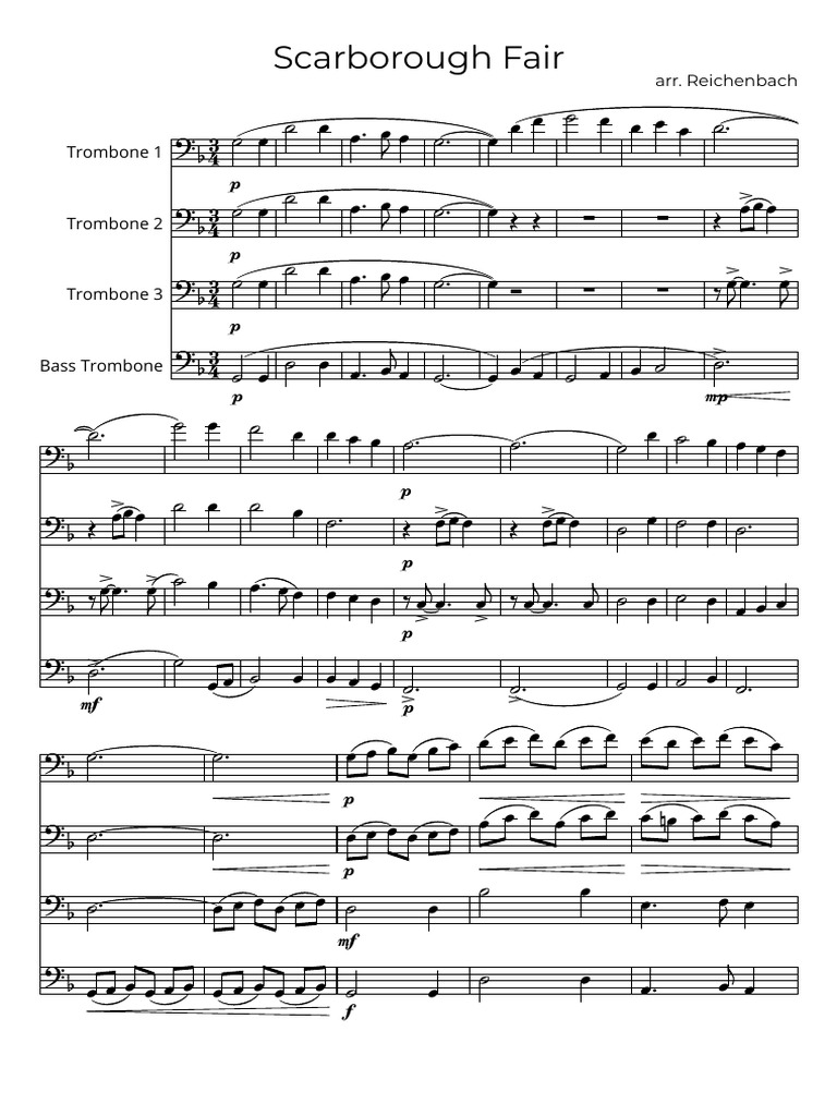 Scarborough Fair | PDF