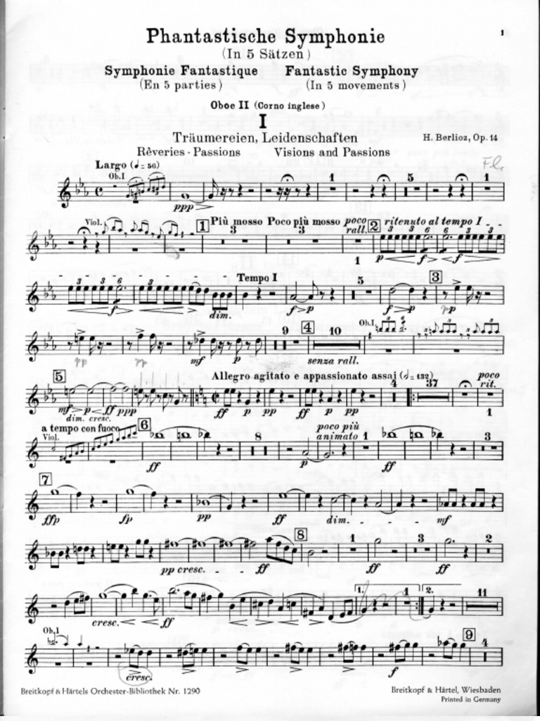 09 Ob II Symphonie Fantastique | PDF