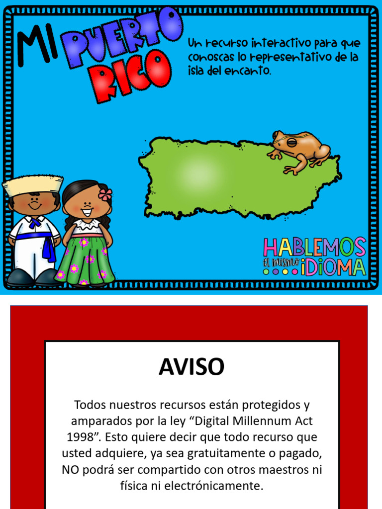 Un Recurso Interactivo para Que Conoscas Lo Representativo de La Isla ...