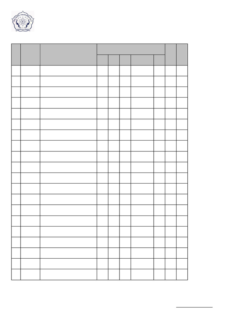 Nilai Simulasi DKV A | PDF