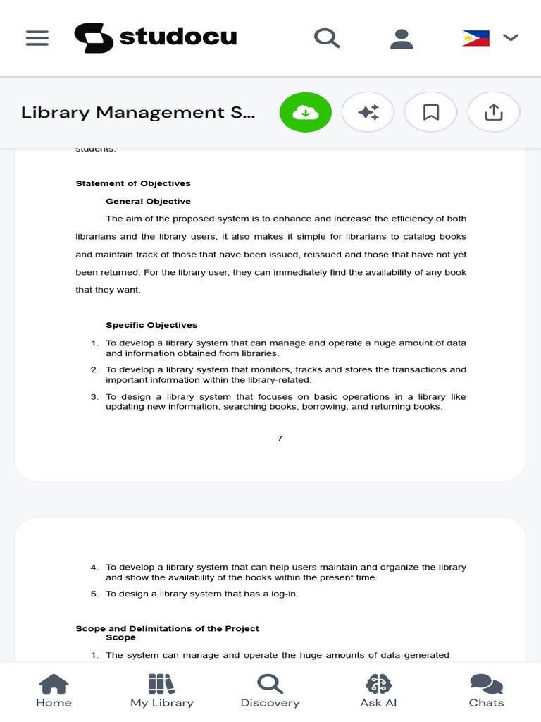 Library Management System Overview | PDF | Libraries | Information ...