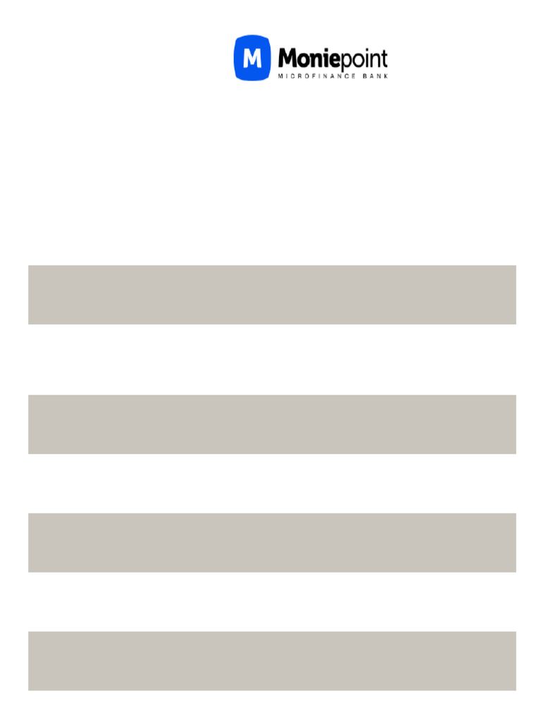 Moniepoint Document 2025 05 08T09 56 | PDF | Financial Markets ...