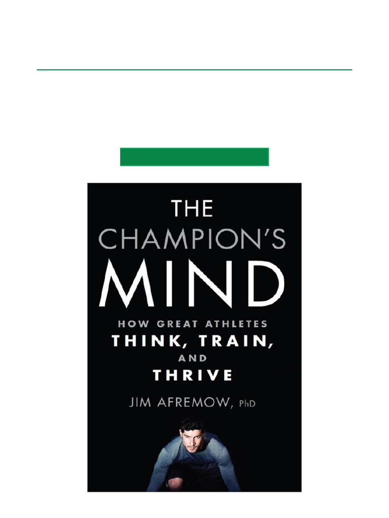 Champion's Mind: Download the Guide | PDF
