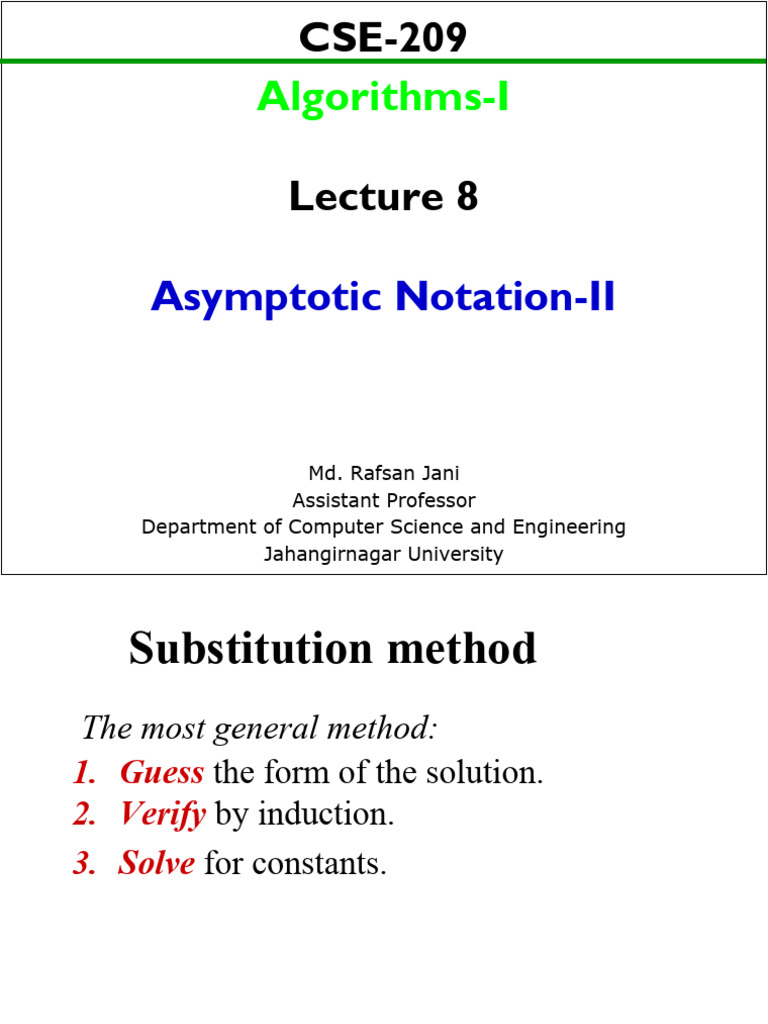 LEC 8 | PDF | Numerical Analysis | Computational Science