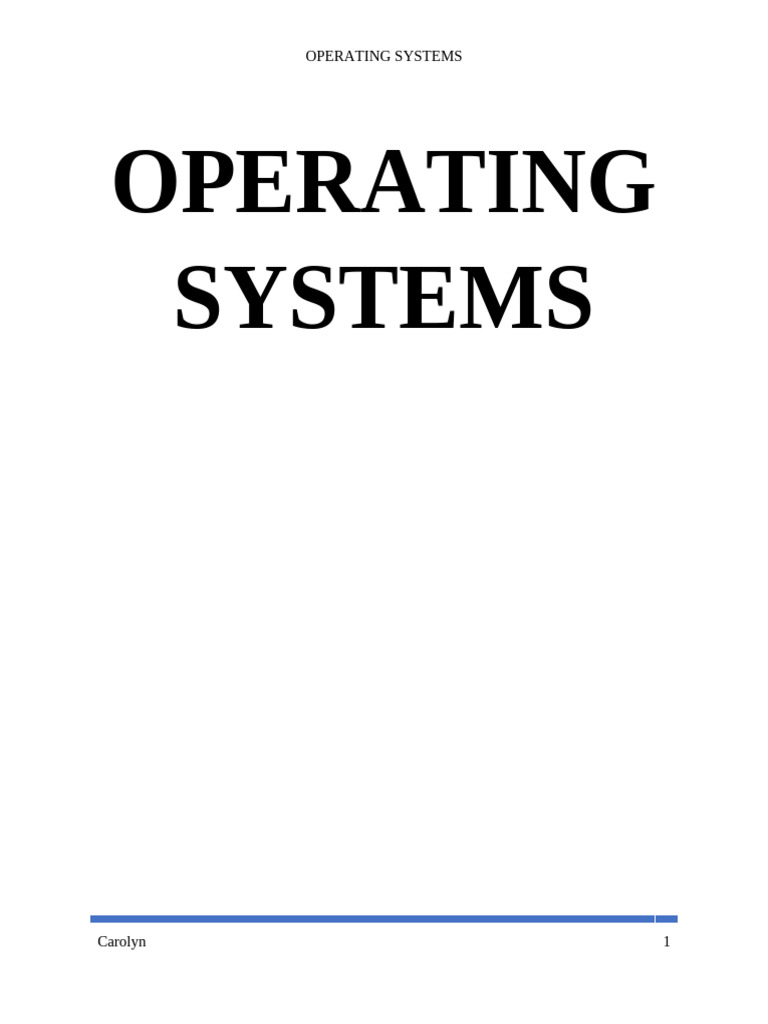 Operating System (Digital Content) 2025 | PDF | Graphical User Interfaces | Operating System