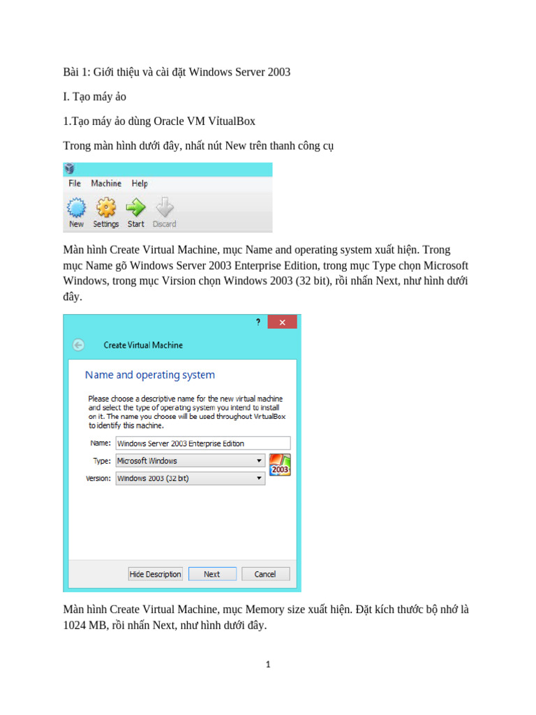 Huong Dan Thuc Hanh | PDF