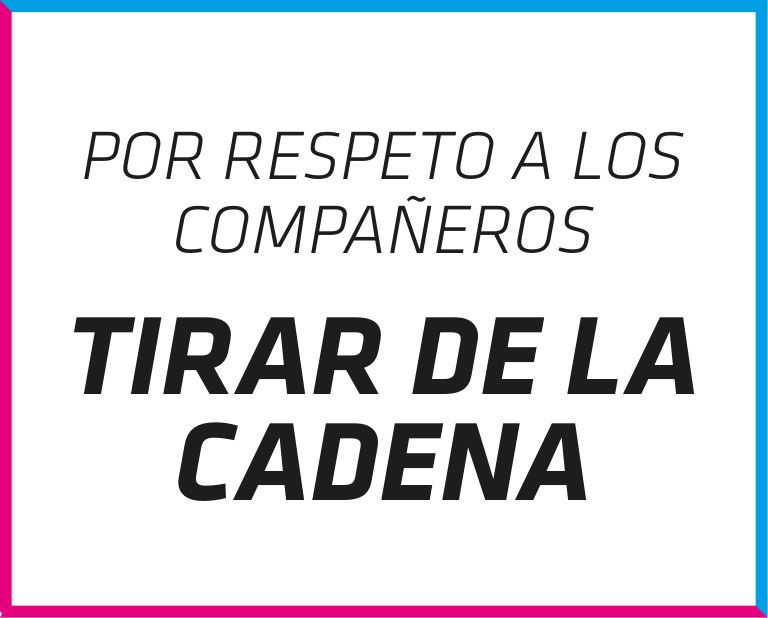 Tirar de La Cadena | PDF