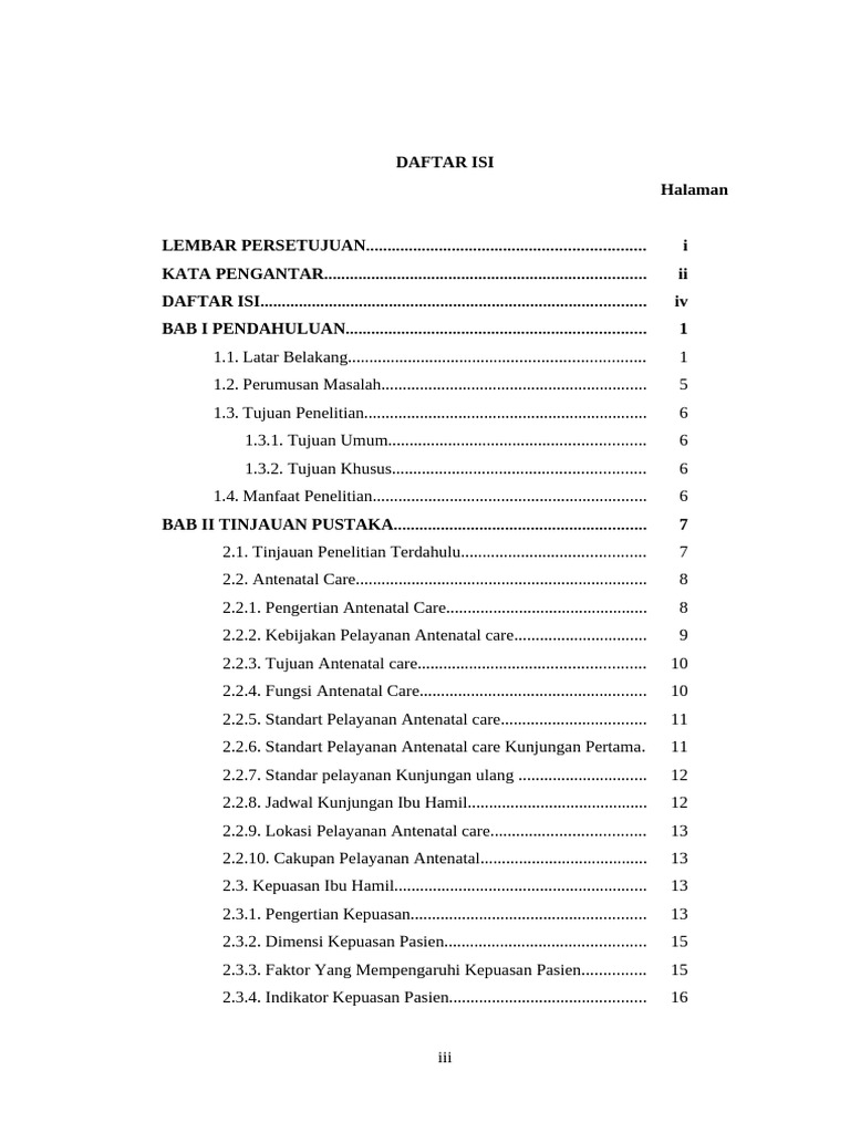 Daftar Isi | PDF