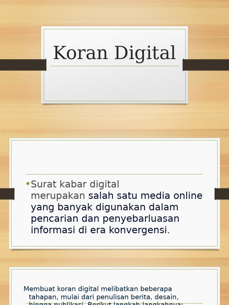 Koran Digital | PDF