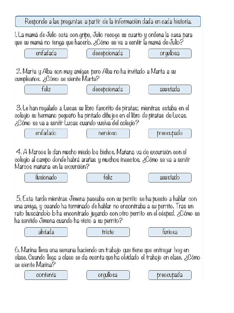 Cuadernillo 4to - Semana 1 | PDF