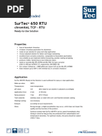 SurTec-650V 0922 | PDF | Titration | Chemistry