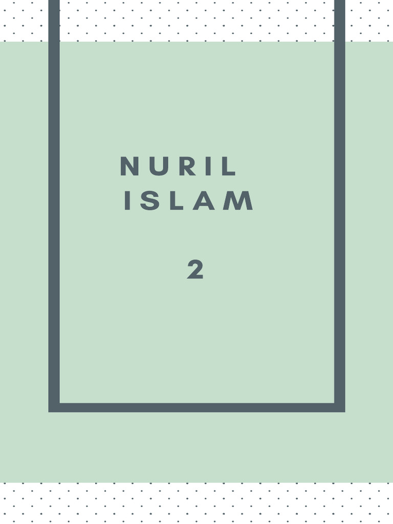 Cover Nuril Islam 2 | PDF