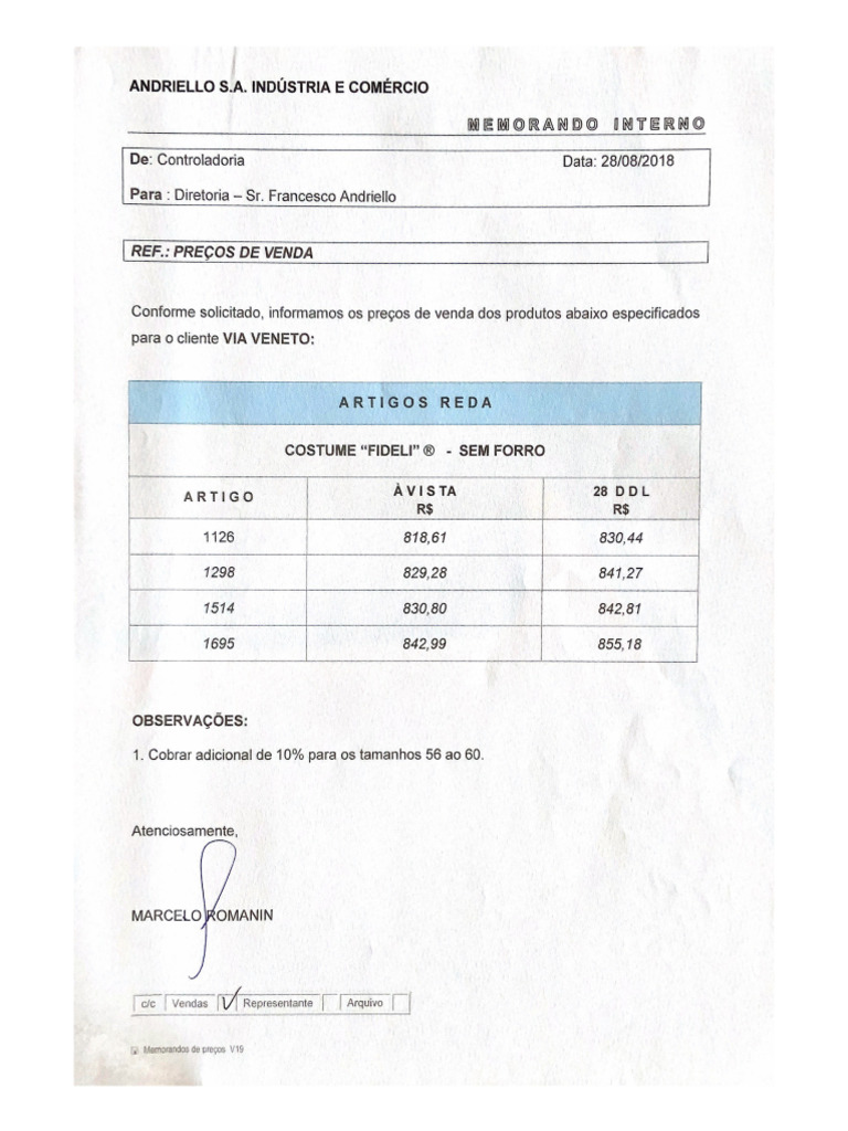 Andriello S.A. Indústria e Comércio 28 | PDF