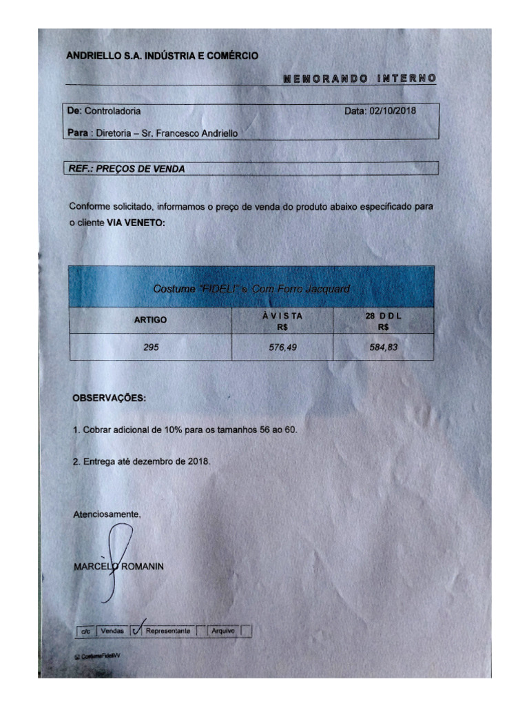 Andriello S.A. Indústria e Comércio 26 | PDF
