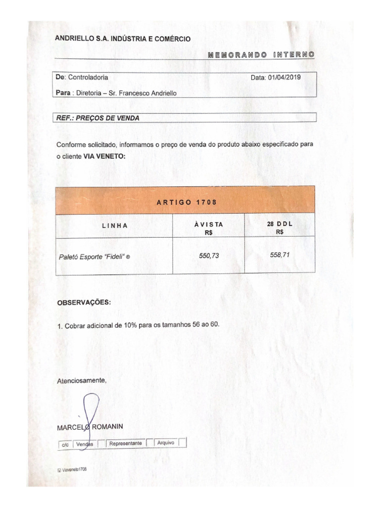 Andriello S.A. Indústria e Comércio 21 | PDF