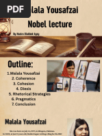 Malala's Nobel Speech: Rhetorical Analysis | PDF | Malala Yousafzai | Logos