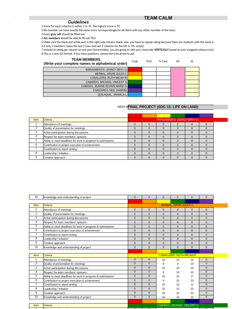 GCED-P3-FINAL PROJECT-IGS-CALM | PDF | Cognition | Learning