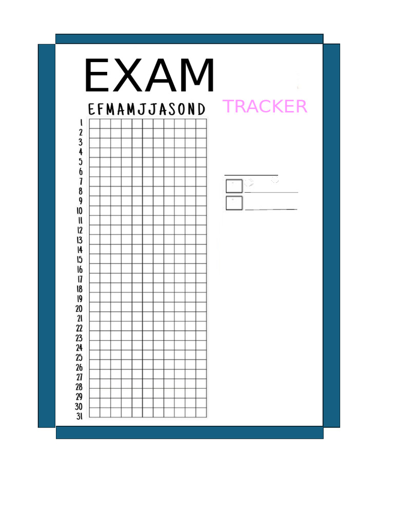 Exam Tracker | PDF
