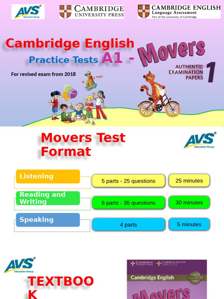 Movers Practice Tests 1 | PDF