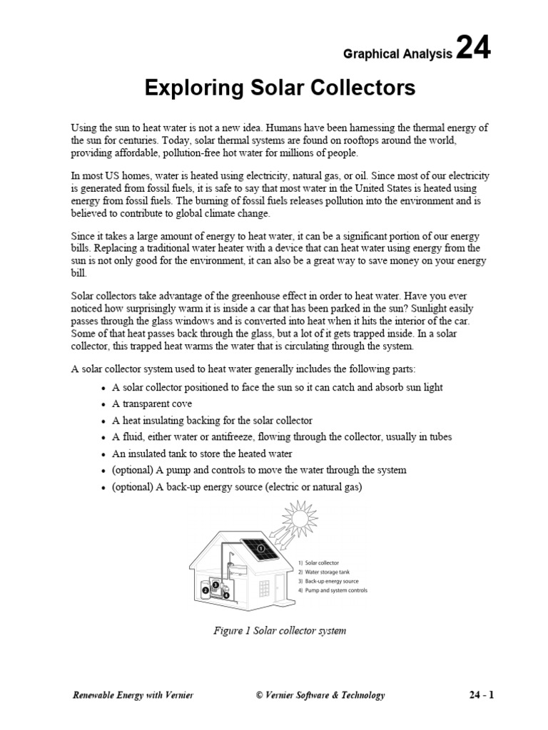 REV 24 Solar Collectors | PDF | Solar Energy | Water Heating