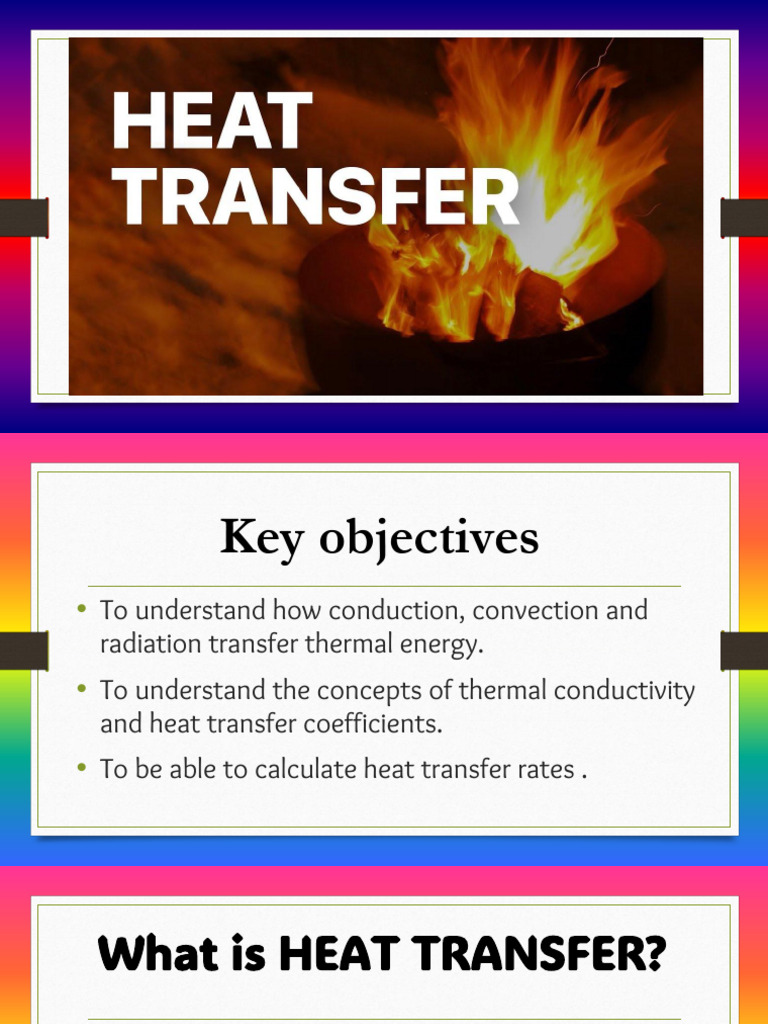 Lec%203.4%20Heat%20Transfer | PDF | Heat Transfer | Thermal Conduction