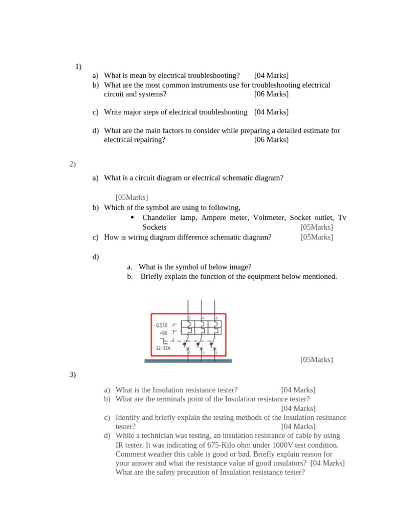 Electrical Troubleshooting and Diagrams Guide | PDF | Electrical ...
