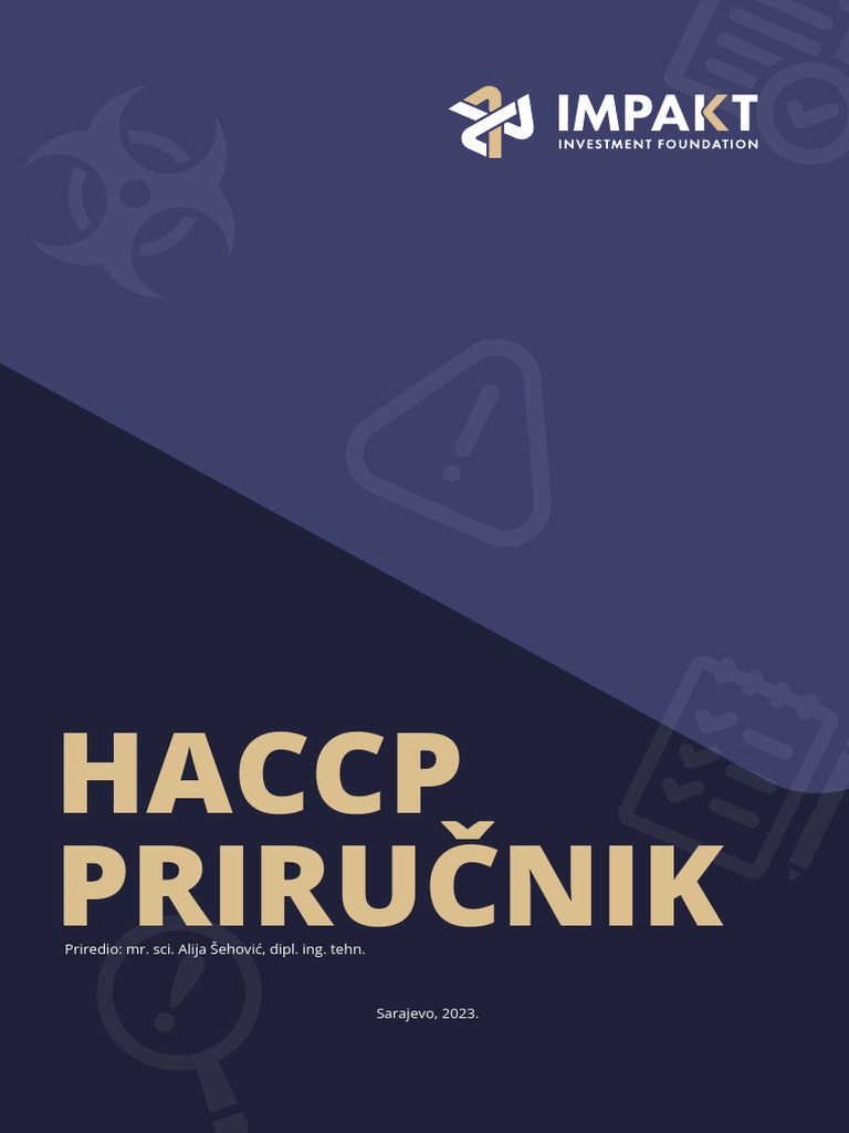 HACCP-prirucnik | PDF