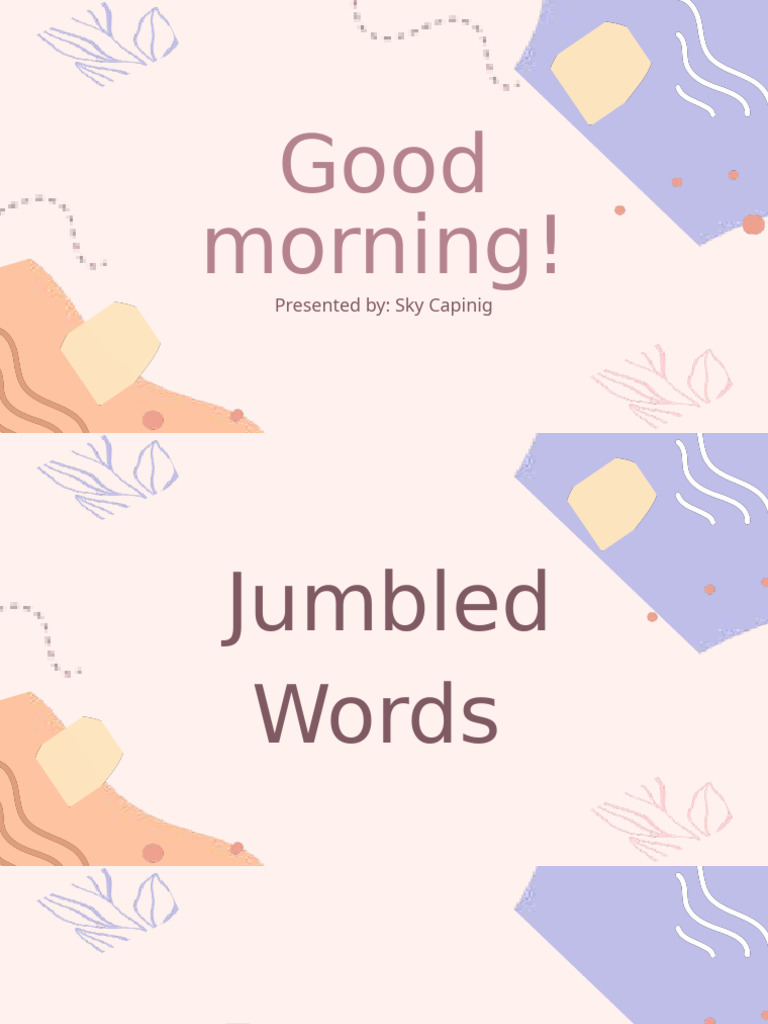 Pastel Cute Group Project Presentation - 20250331 - 041802 - 0000 | PDF