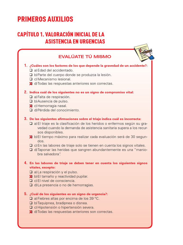 FP Primeros Auxilios Sol Ejs Autocomp | PDF | Reanimación cardiopulmonar | Paro cardíaco