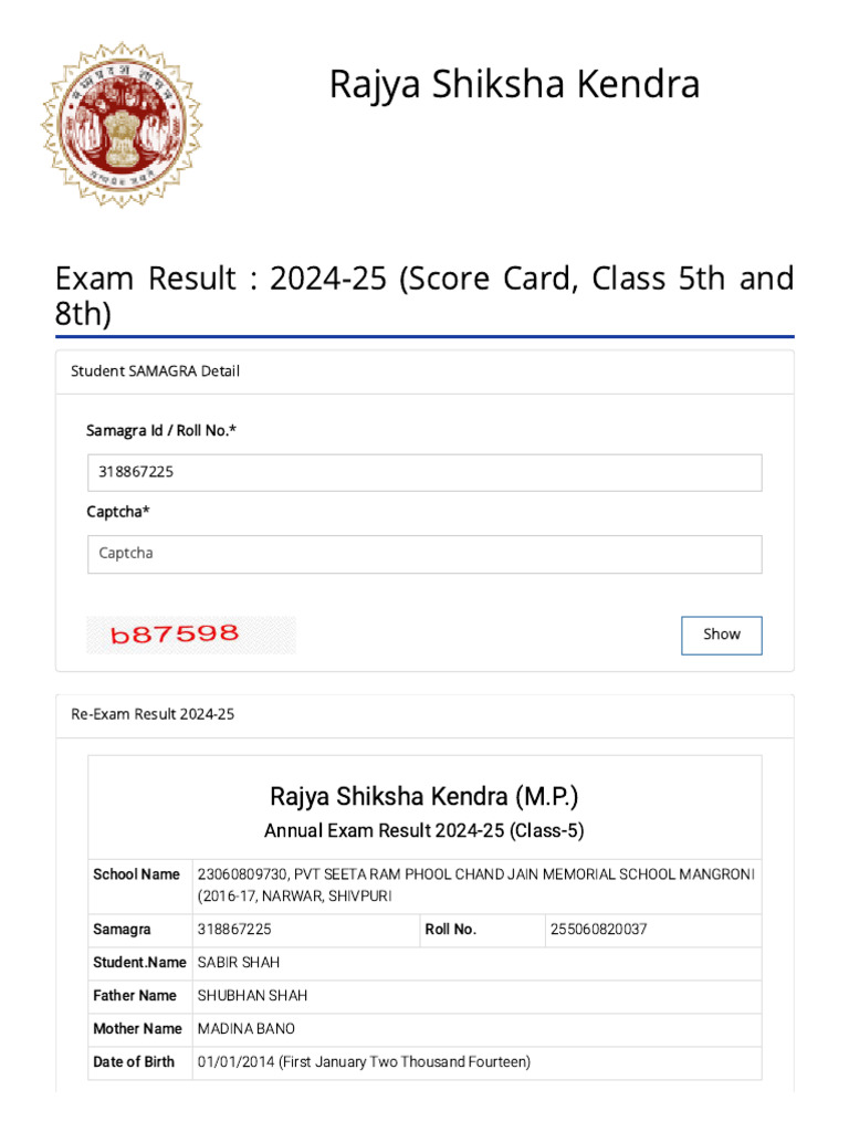 Sabir Result | PDF