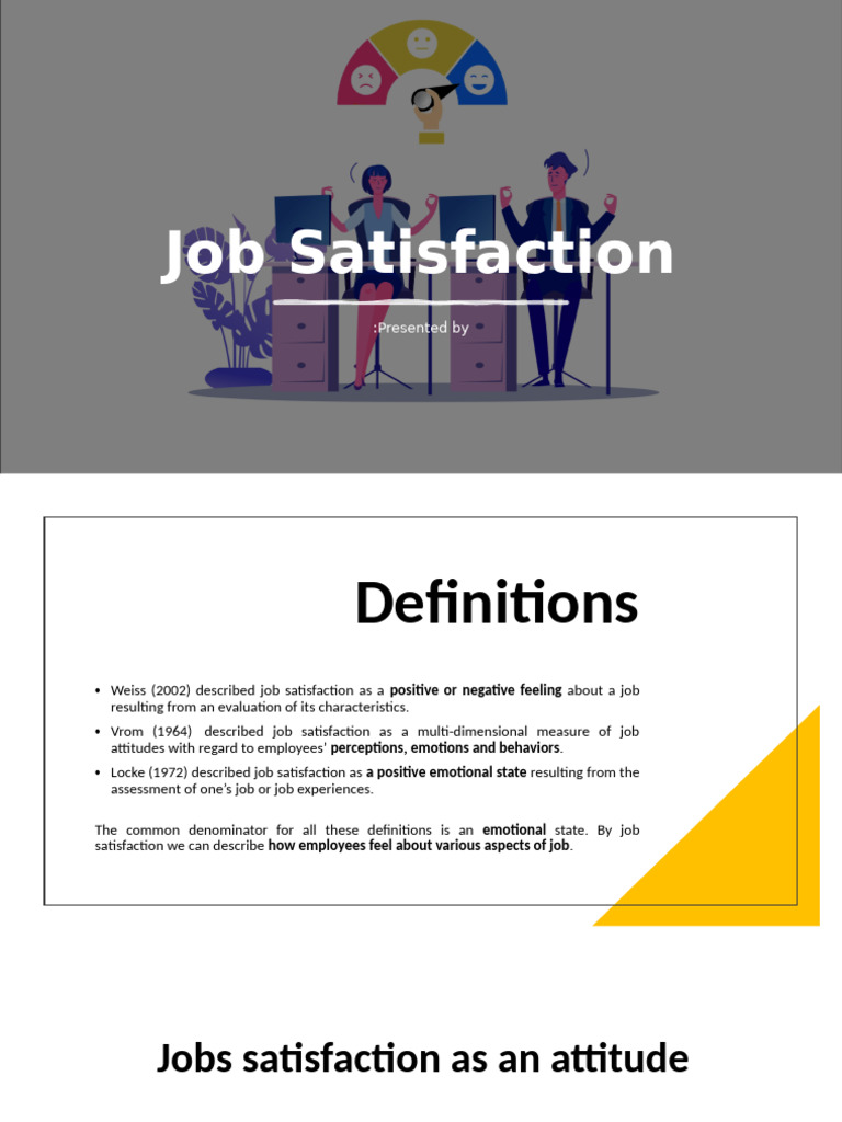 Job Satisfaction | PDF | Job Satisfaction | Attitude (Psychology)