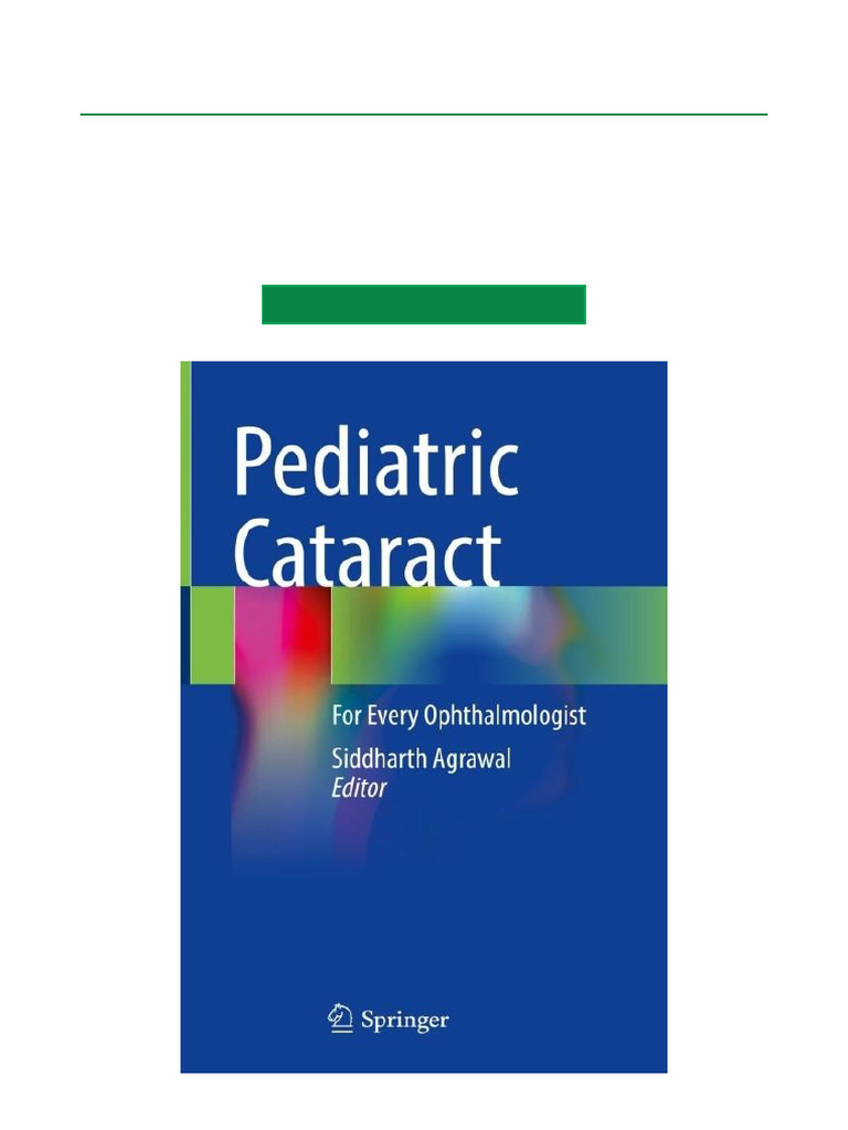 Pediatric Cataract Guide for Ophthalmologists | PDF
