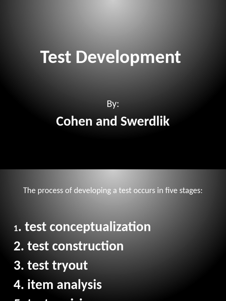 Topic-12B-Test-Development-by-cohen 2 | PDF | Multiple Choice | Likert ...