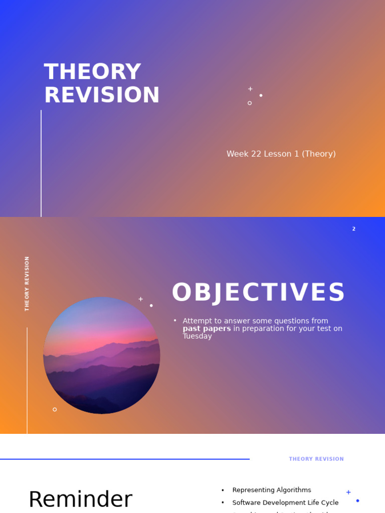Theory Revision 2 | PDF