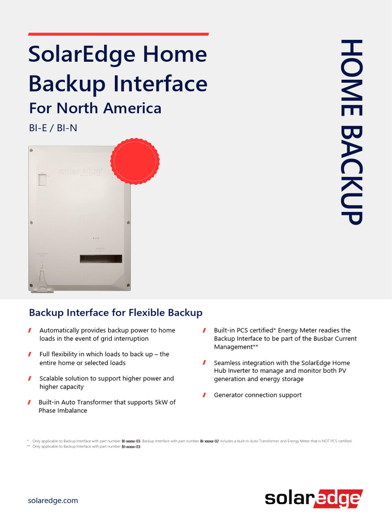Se Backup Interface Datasheet Na | PDF | Alternating Current ...