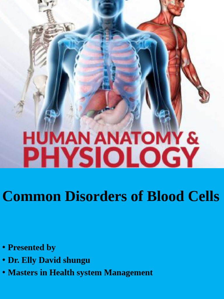 Common Disorders of Blood Cells | PDF | Thrombosis | Anemia