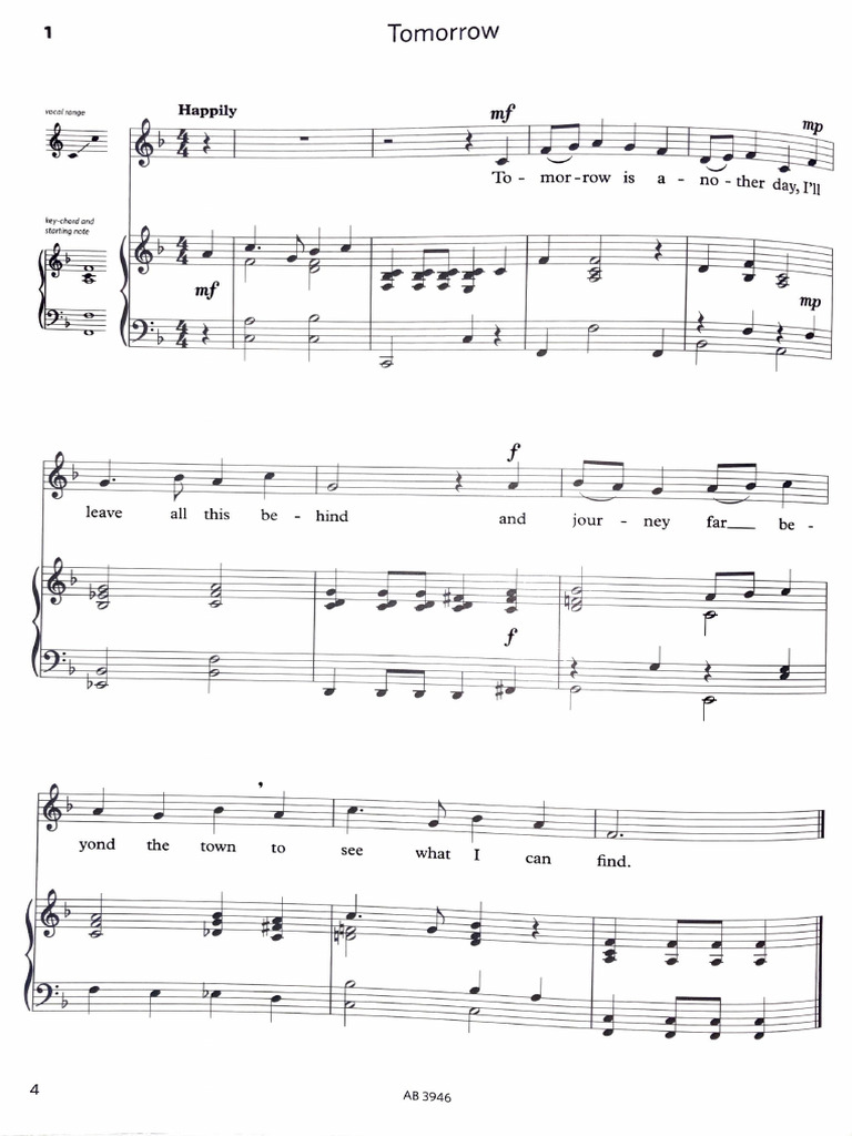 THEA217 - "Tomorrow" | PDF