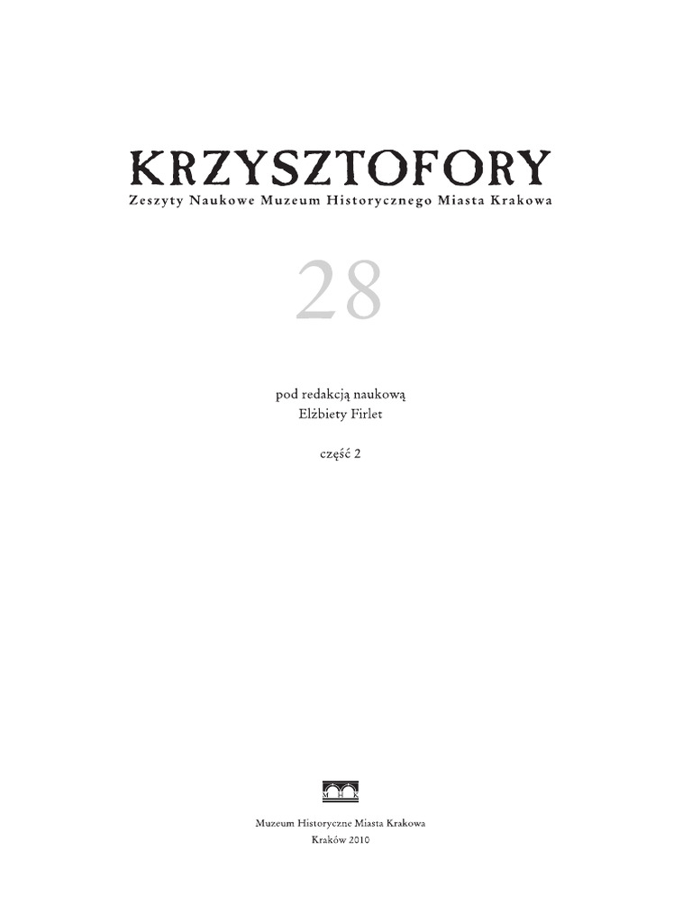 Anna Buczek Magdalena Kurowska 1952 2010 | PDF