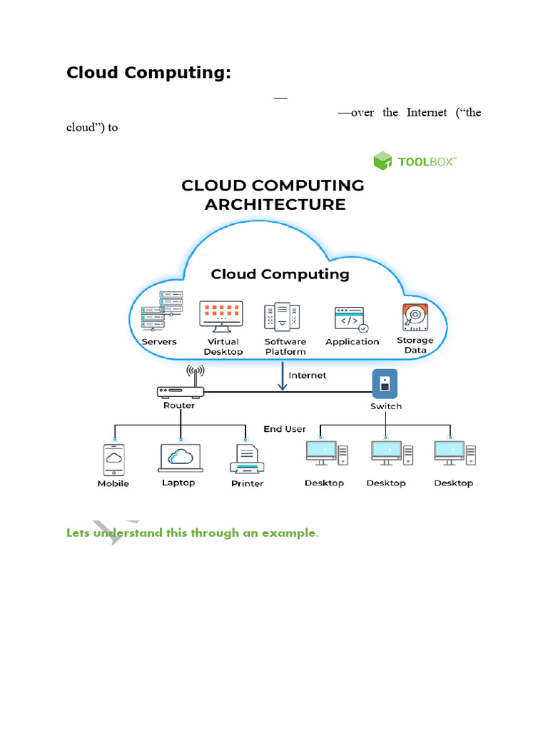 PC03 Cloud Computing Basic Concept by Rajeev AAO | PDF | Cloud ...