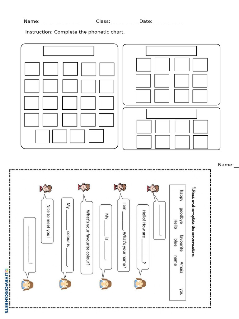 P3 Worksheet | PDF | Linguistics