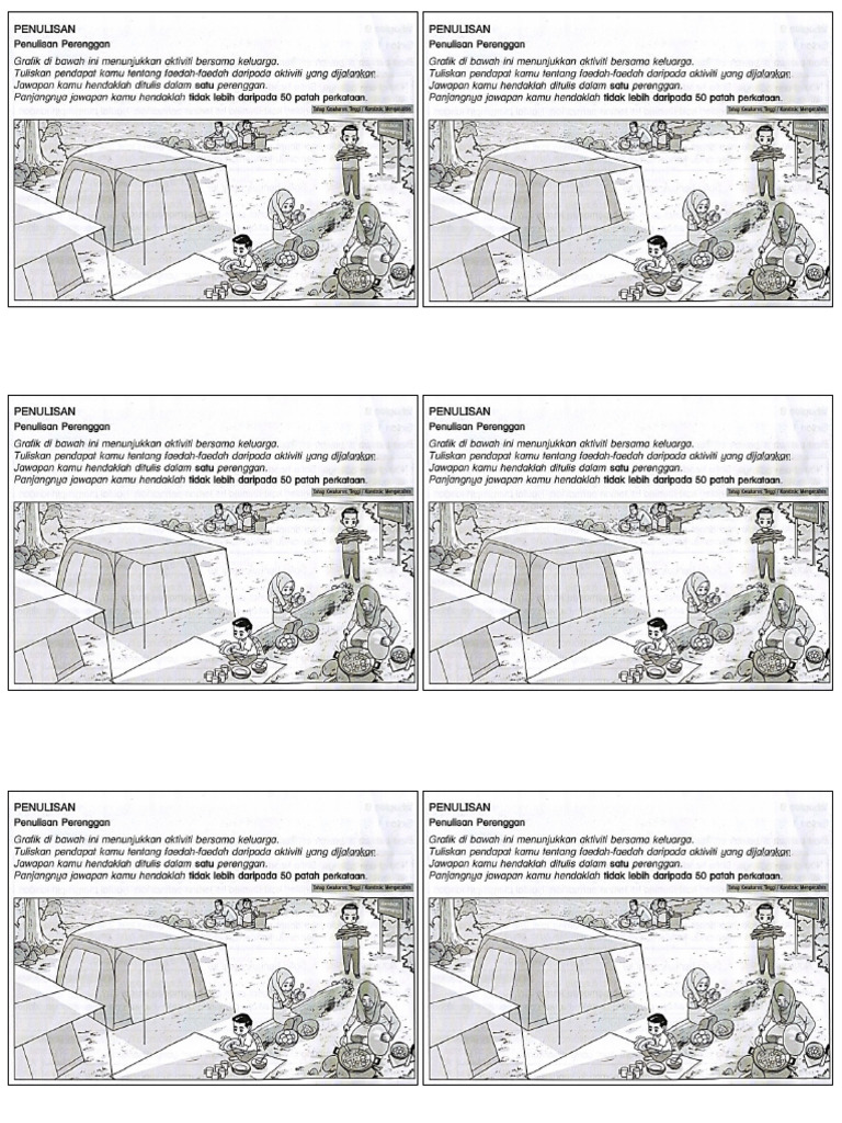 Penulisan Perenggan THN 4 Faedah Aktiviti Bersama Keluarga | PDF
