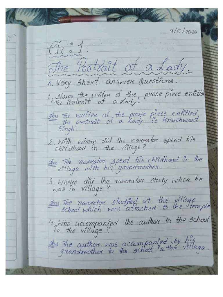 Class 11. English Chapter 1 | PDF