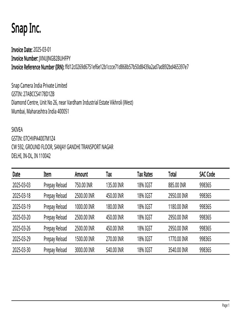 prepay_monthly_invoice_2025-03-01 | PDF