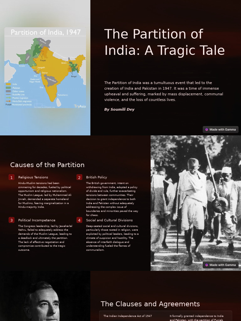 The Partition of India A Tragic Tale | PDF | Partition Of India