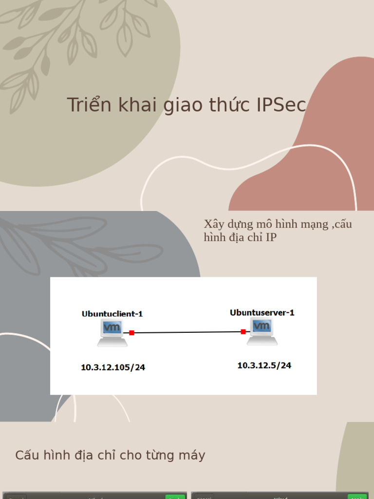 Triển khai giao thức IPSec | PDF