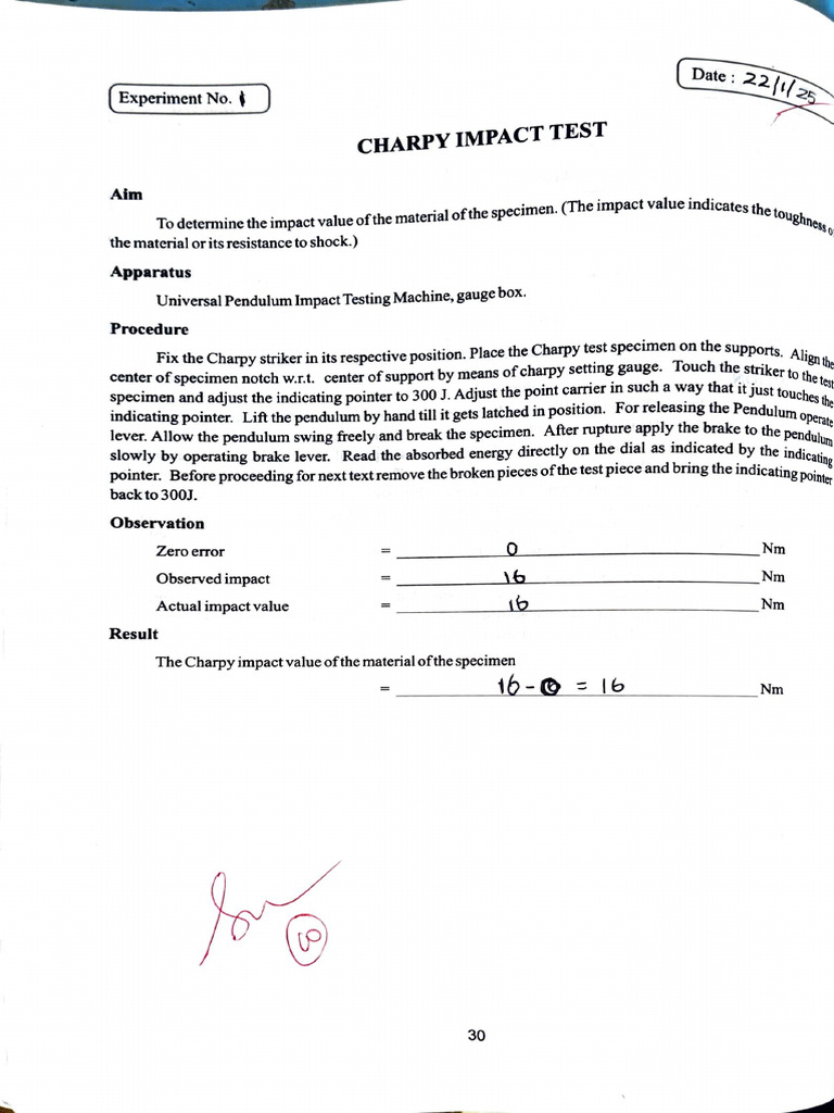 Charpy Test | PDF