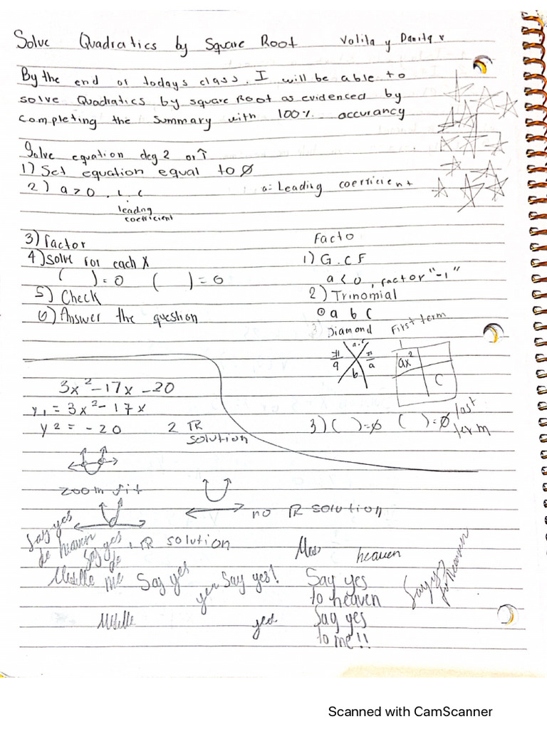 Notes From Class | PDF