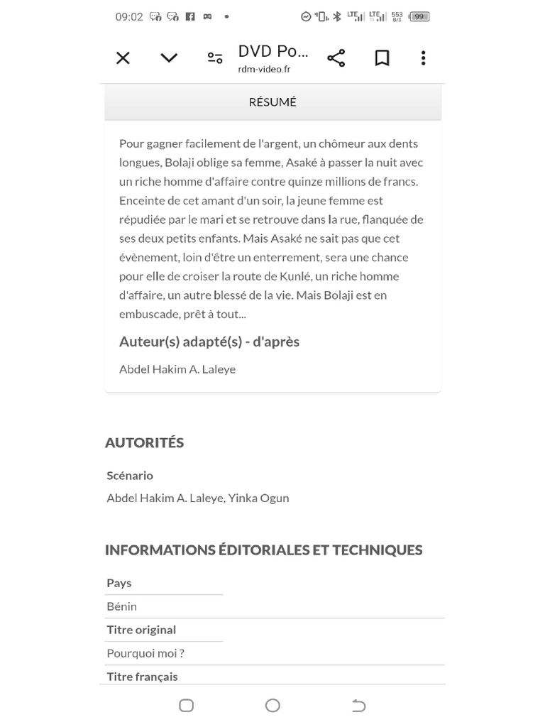 Résumé Du Roman Pourquoi Moi | PDF