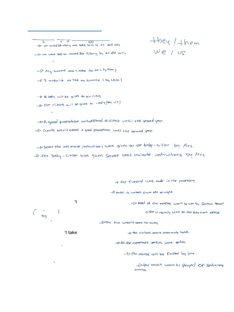 Passive With Two Objects | PDF